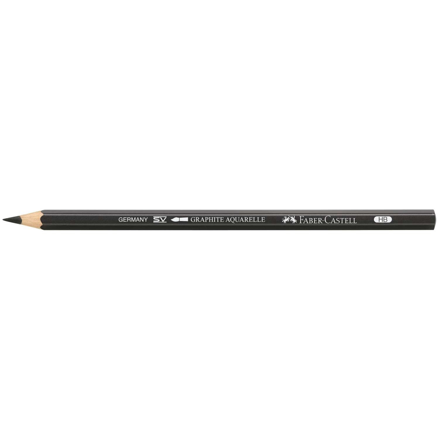 Set pinceau et 5 crayons graphite aquarellables Faber Castell | Le ...