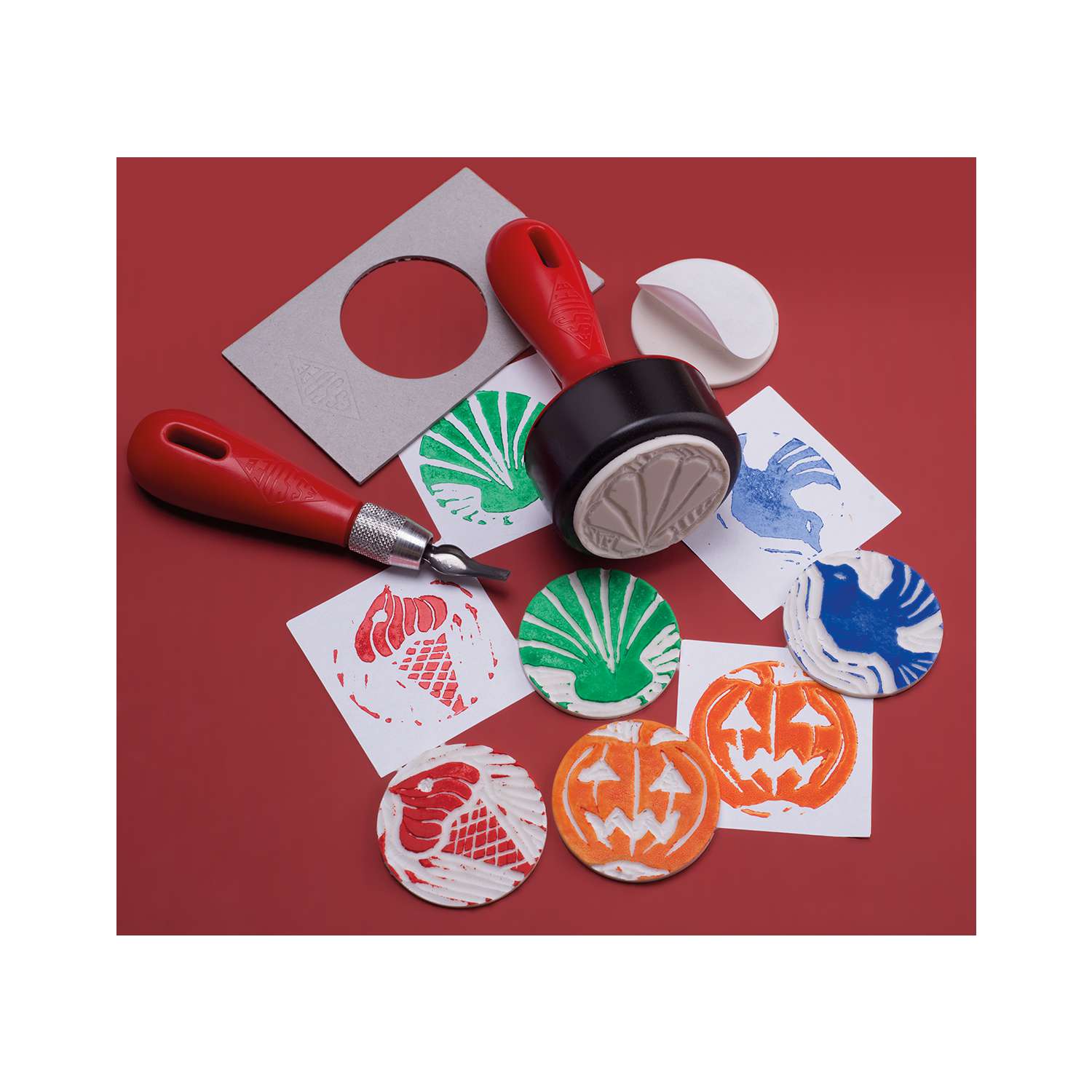ESSDEE | MasterCut™ Printing Stamps — 10-set | Gerstaecker Belgie